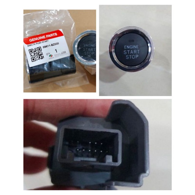 PERODUA PUSH START BUTTON 11PIN(MYVI 2018/BEZZA/ARUZ/AXIA) PART ...