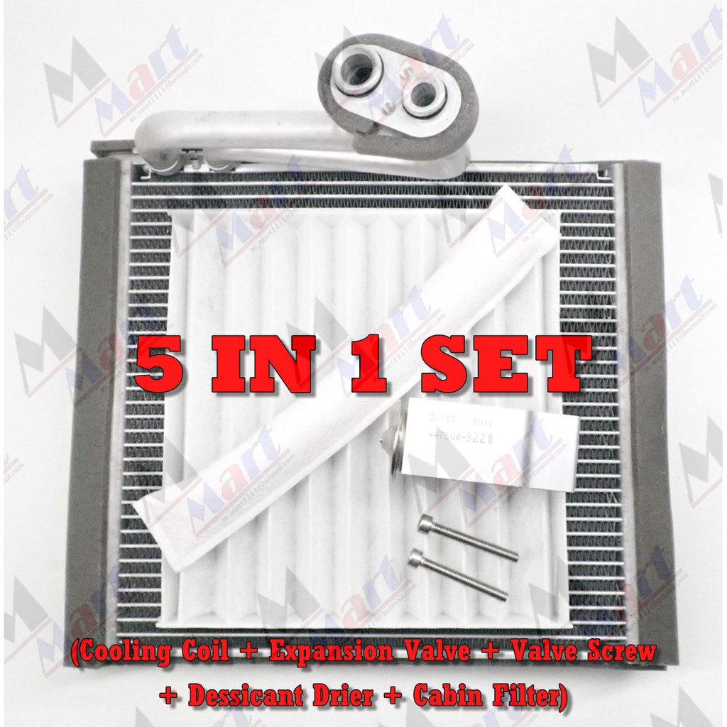 (5 In 1 set) Perodua Alza 2005-2021 / Myvi Lagi Best Air Cond Cooling ...