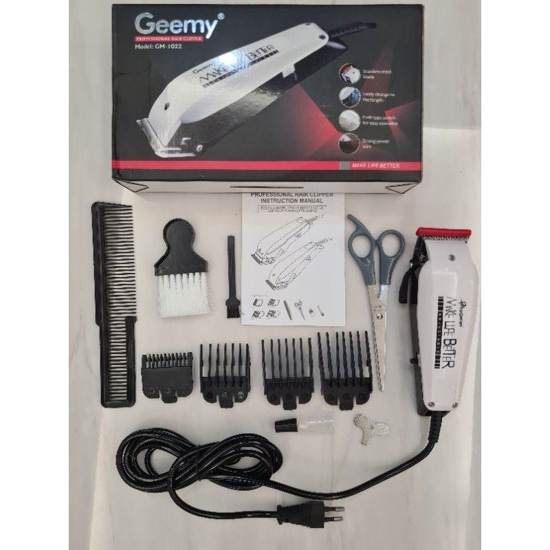 Geemy/ProGemei GM-1022 GM1022 Professional Hair Clipper/Shaver/Trimmer/Cutter/GUNTING RAMBUT ...