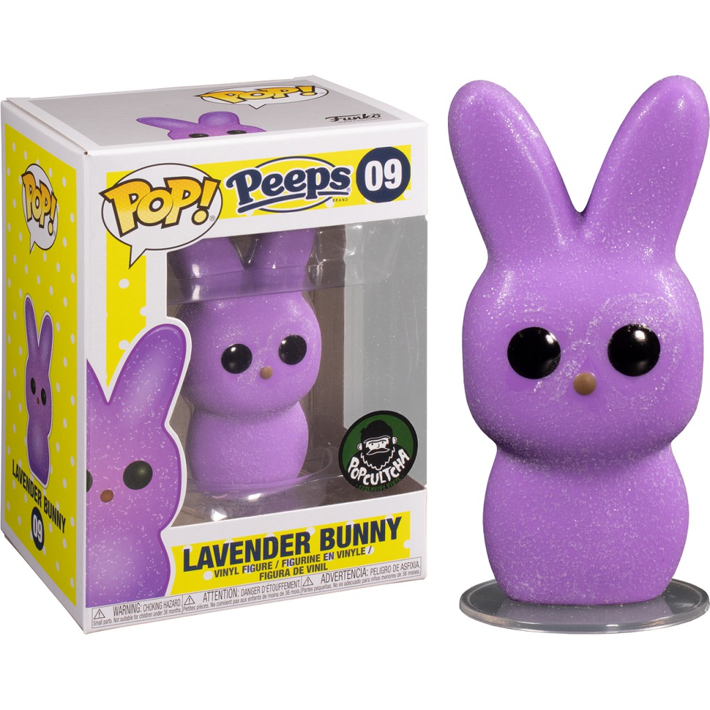 Funko Pop Peeps Candy Lavender Bunny Exclusive with Boss Protector ...