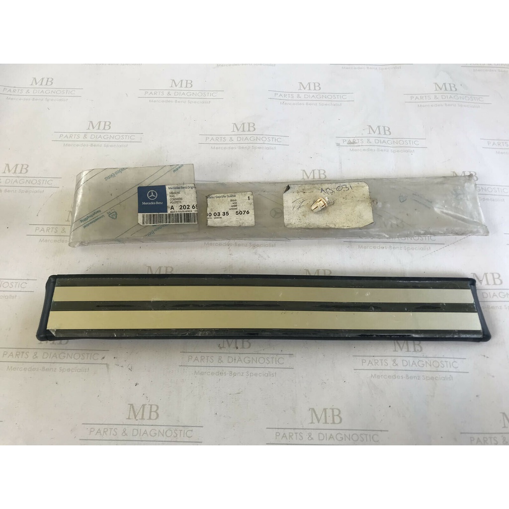 Original MERCEDES C-Class W202 Rear Door Step Sill Entry Trim ...
