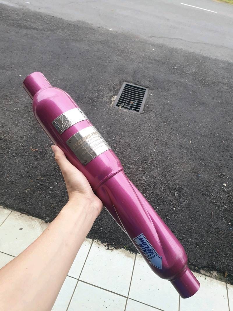 Max Racing Exhaust Cyclone Tech Resonator (Sport Bullet) 1.6”/2 ...