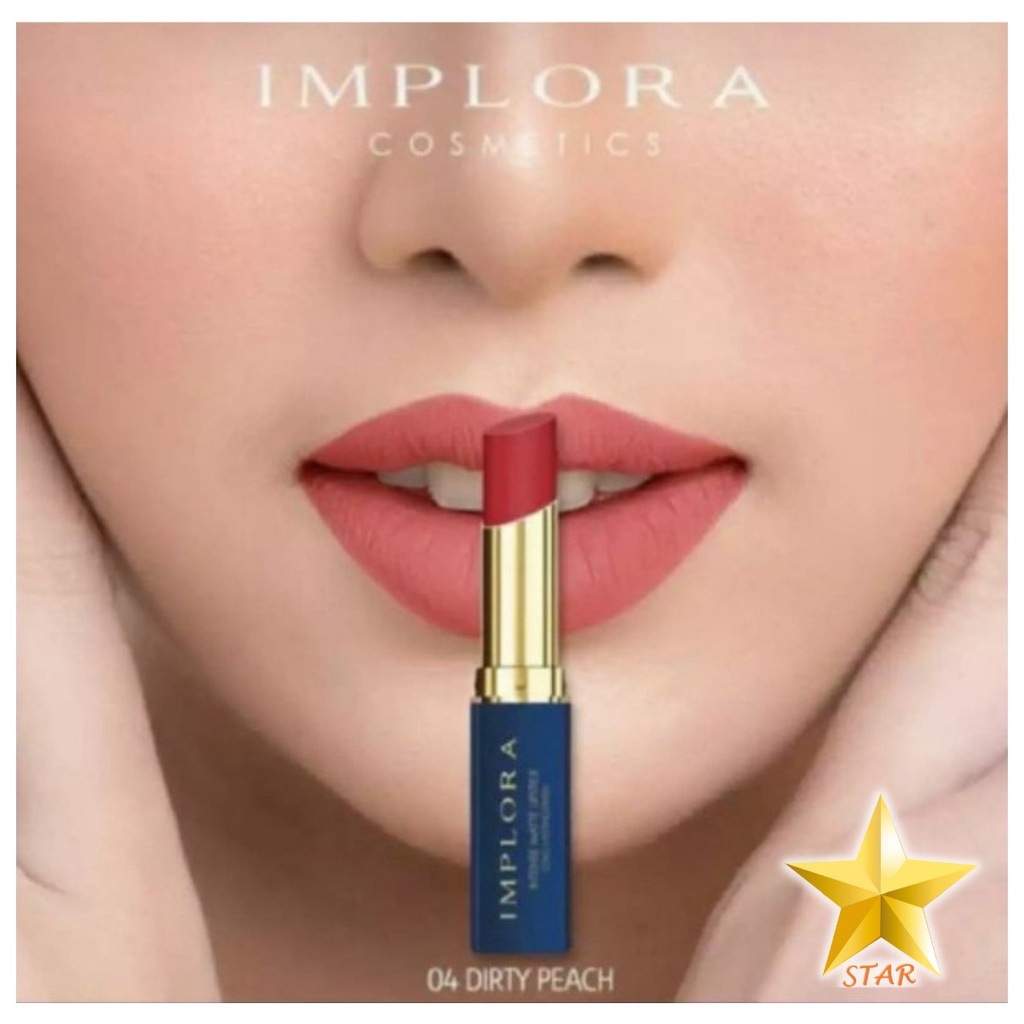 As Implora Intense Matte Lipstick Long Lasting Finish Lipstick | Shopee ...