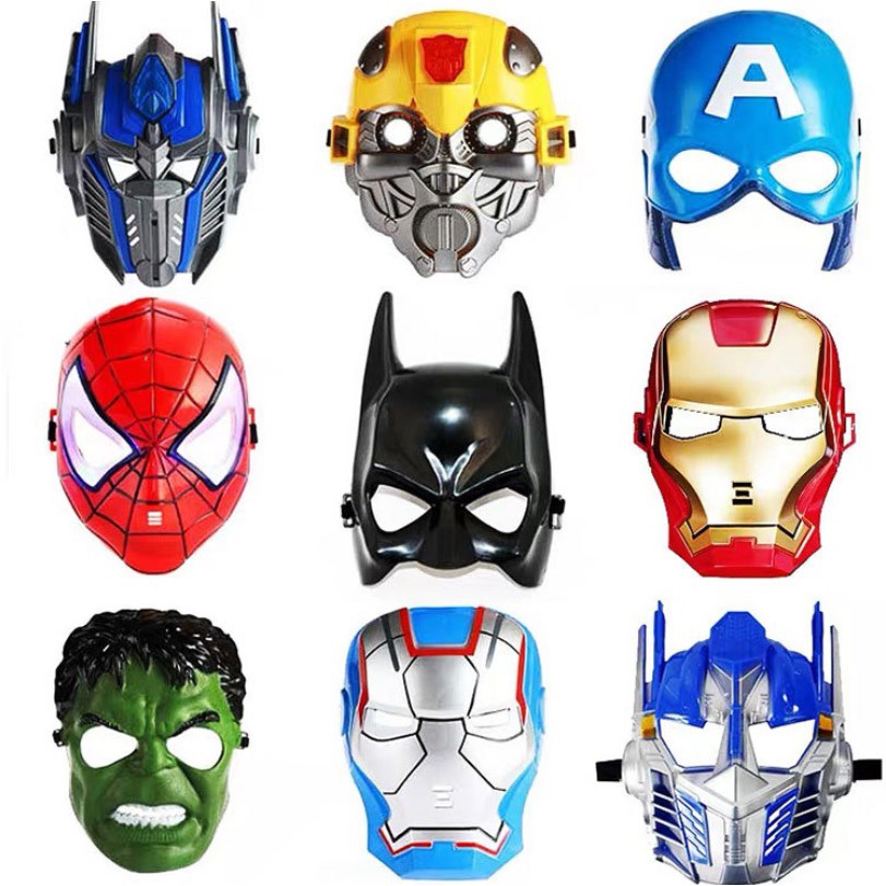 Superman masks without lights and music of Spider-Man, Iron Man, Batman ...