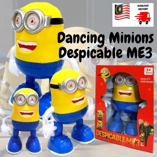 Dancing Dance Miminions Despicable ME3 With Light Music Song Musical ...