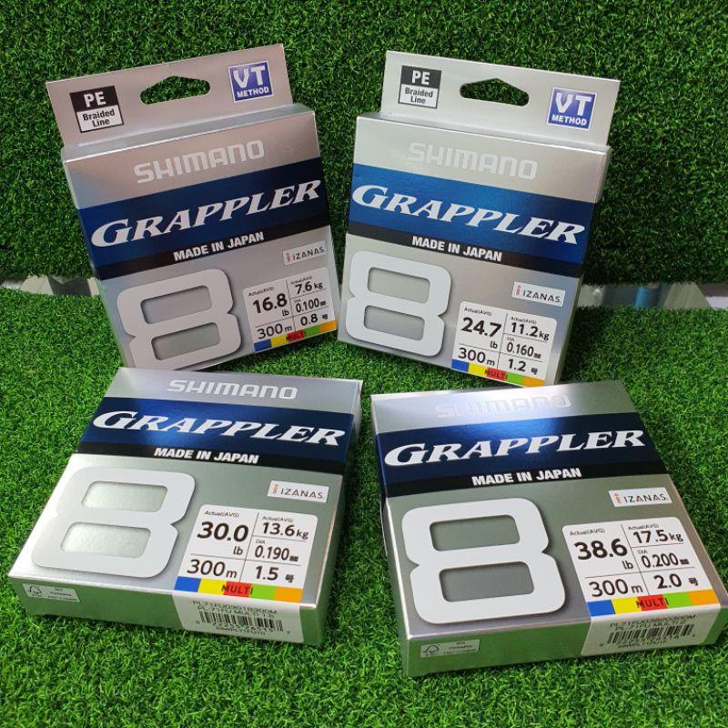 Shimano Grappler X8 Fishing Braid | Shopee Malaysia