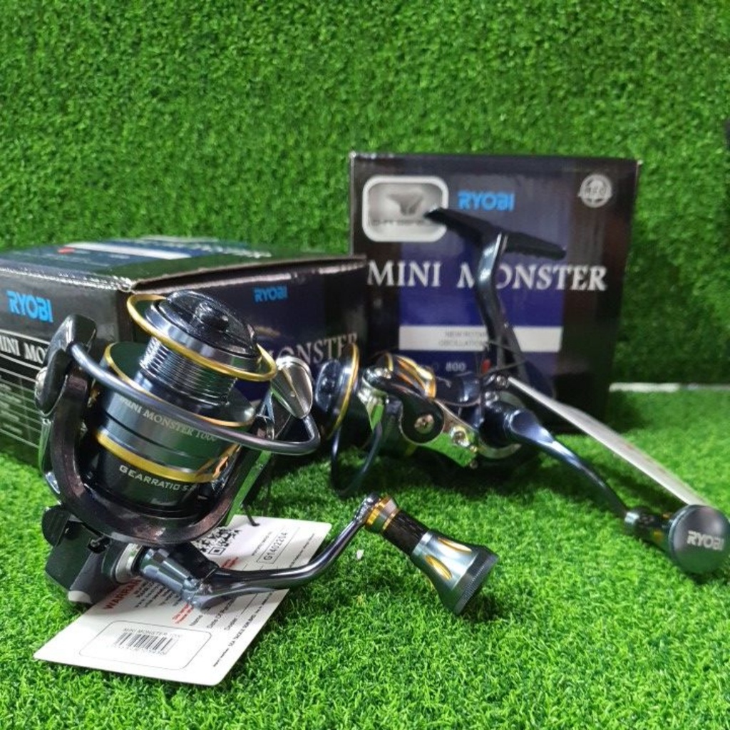 Ryobi Mini Monster Spinning Reel | Shopee Malaysia