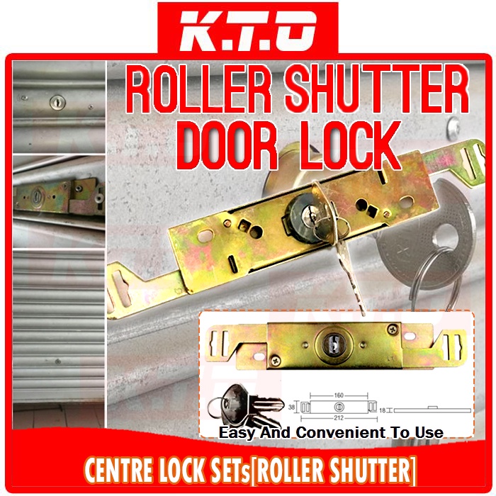 ROLLER SHUTTER CENTRE DOOR LOCKSET REPLACEMENT GRILLE RODAR SHUTTER ...