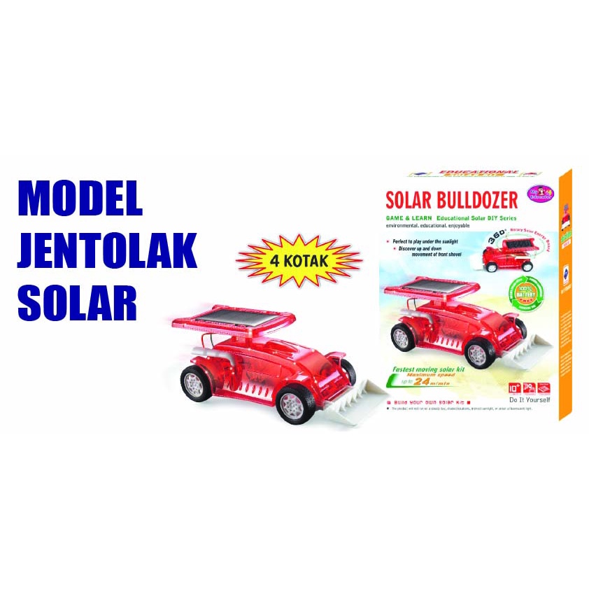 Model Jentolak Solar (Kit Model Solar - Bulldozer) | Shopee Malaysia