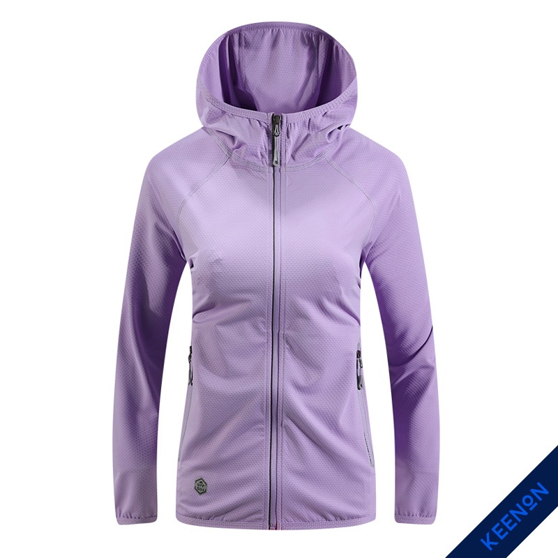 [M-4XL] UPF50+ Couple sun protection jacket windbreaker men Zipper Hooded Anti Uv Jacket hoodie ...