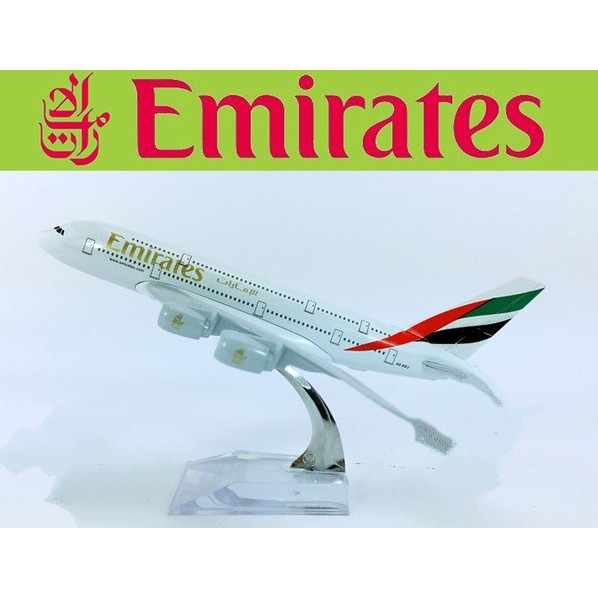 Emirates Airbus A380 18cm aircraft model Die Cast Collection (Pre-Order ...