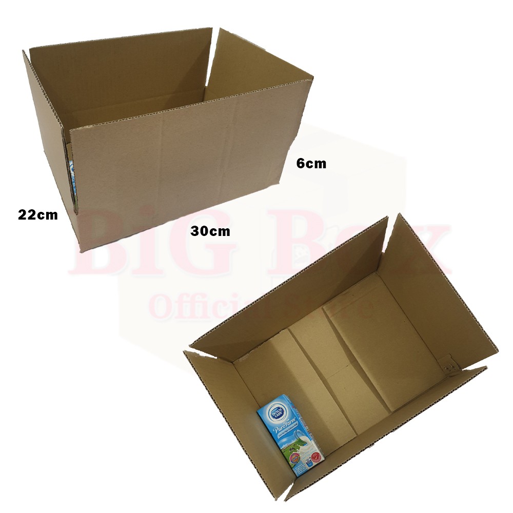【Kotak】 (Buy 10 Free 2pcs) Bigbox Packaging Box Carton Box Packing Box ...