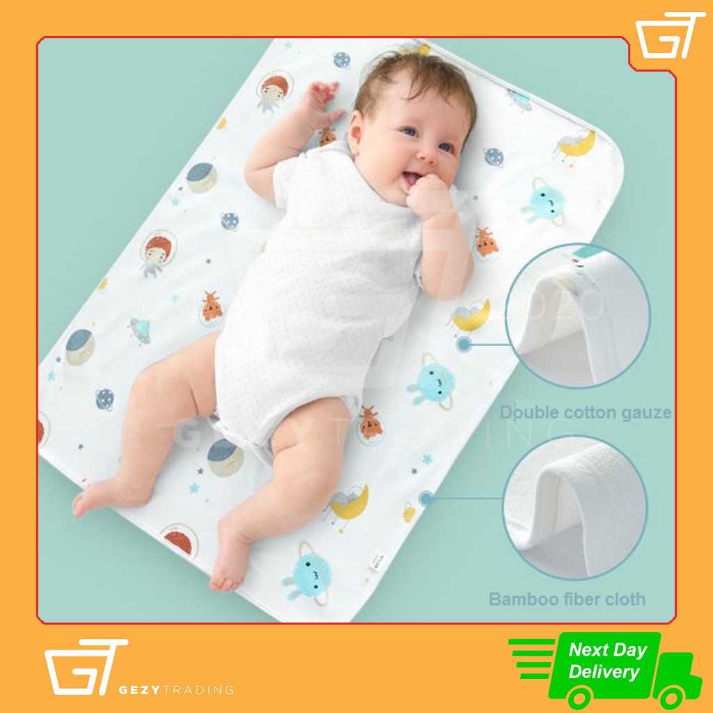 Waterproof Portable Baby Changing Pads Washable Nappy Diaper Mattress ...