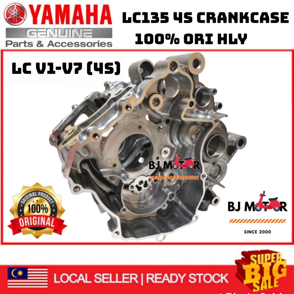 YAMAHA LC135 4S 4SPEED V1-V7 (NO NUMBER)LC AUTO CRANKCASE / ENJIN ...