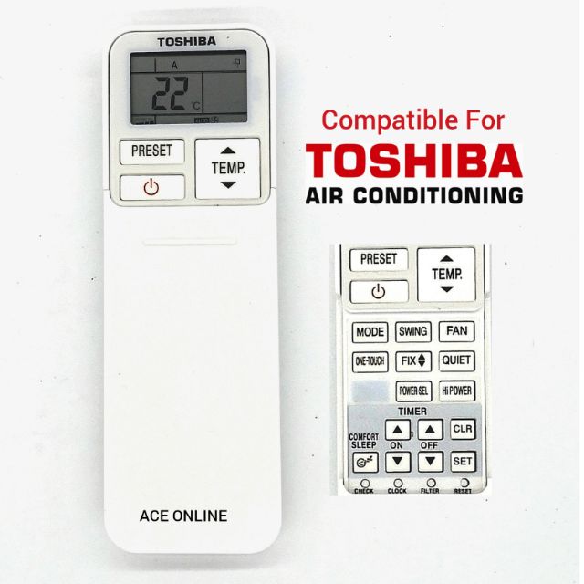 Toshiba Air Conditioner Remote Control KT-TS2 Replacement For WC-TA02NE ...
