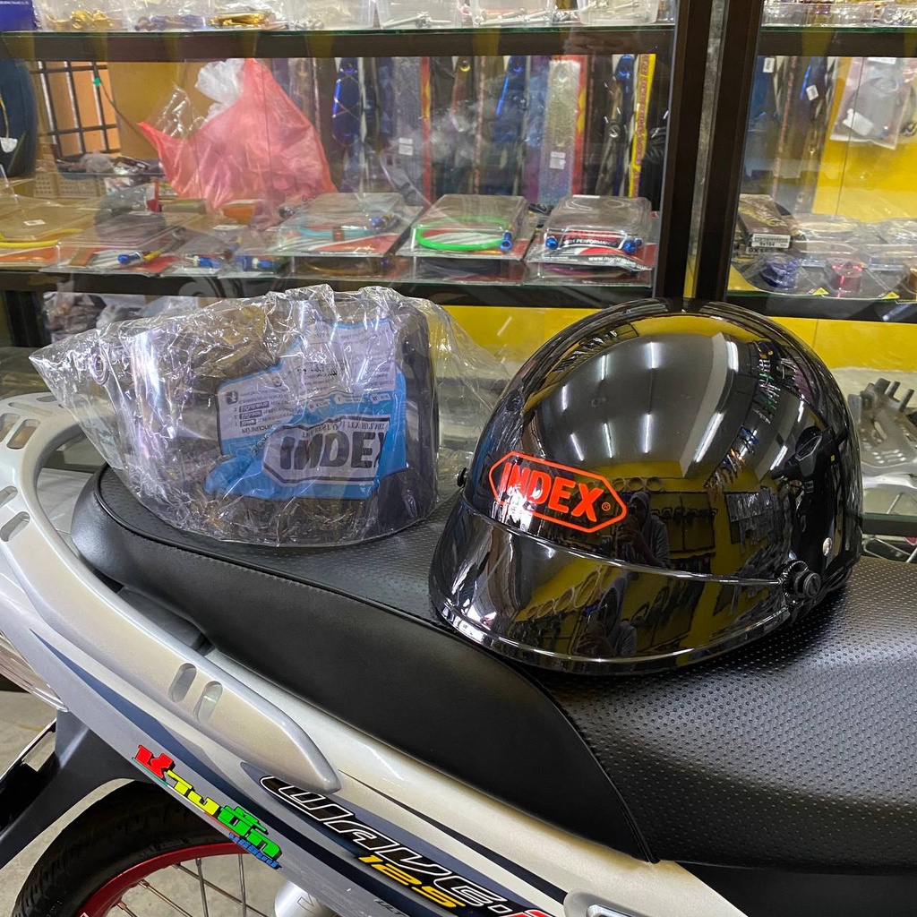 🇹🇭💥ORIGINAL BRAND INDEX LADY HELMET THAILAND WITH VISOR 🇹🇭💥THAI STYLE ...