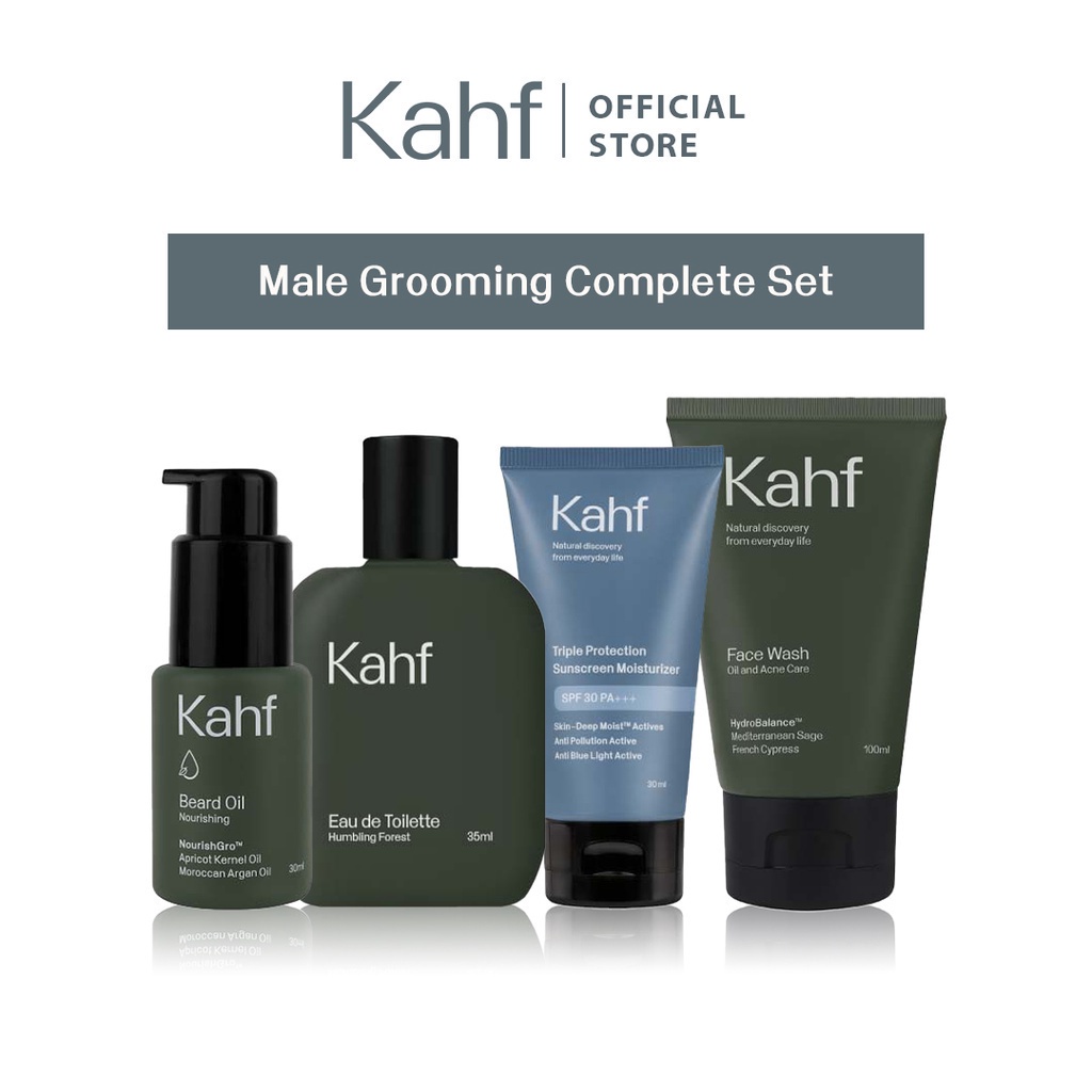 Kahf Male Grooming Complete Set | Shopee Malaysia