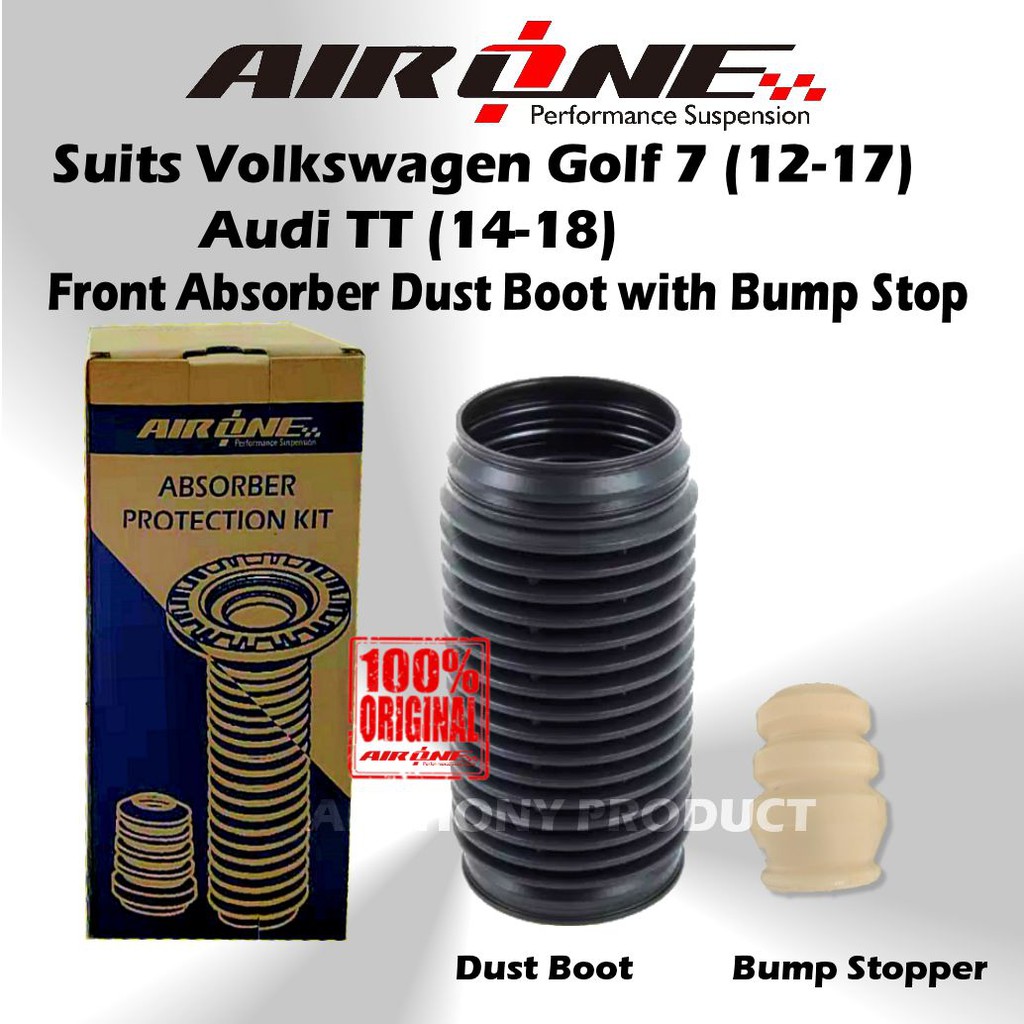 Volkswagen Golf 7 Front and Rear Shock Absorber Dust boot and Bump ...