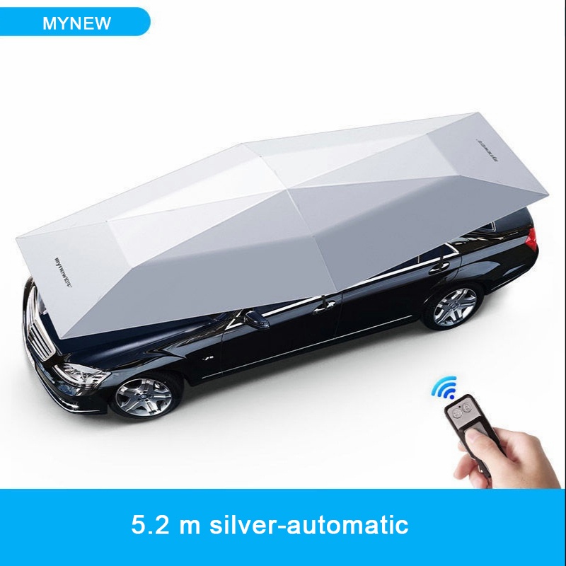 Genuine Universal Car Automatic Sun Shade Tent Car Awning Cover Car Sun ...