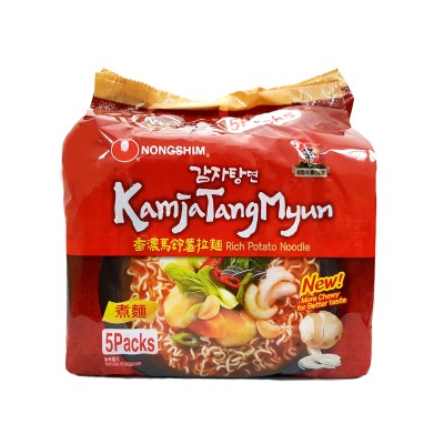 Nongshim Rich Potato Ramen Kamjatang Myun Korea Ramyun/Ramen Instant ...