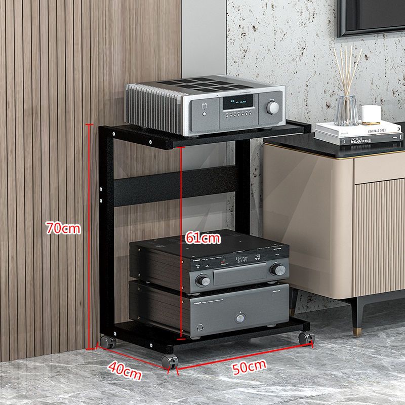 Adjustable HIFI Rack Audio Video equipment rack cabinet Printer storage ...