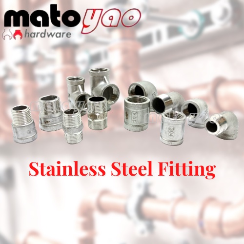 1/2" And 3/4" SUS304 Stainless Steel Pipe Fitting Socket Nipple Tee ...