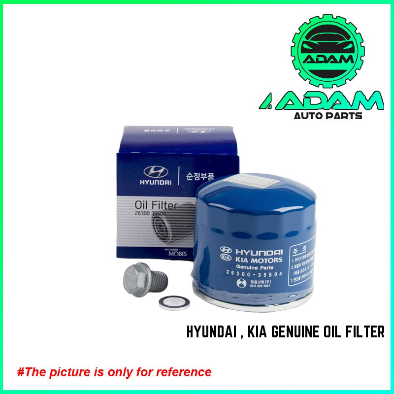 HYUNDAI , KIA GENUINE OIL FILTER ( 26300-35504 )( 26300-35503 ...
