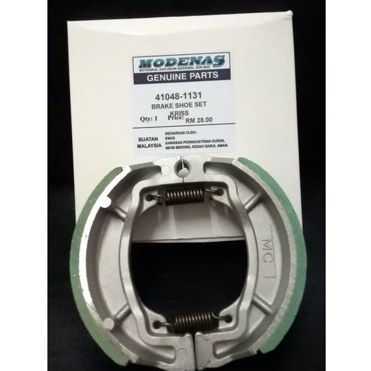 HONDA EX5 /DREAM/SYM/WAVE 125/KRISS BREAK SHOE- HIGH QUALITY | Shopee ...