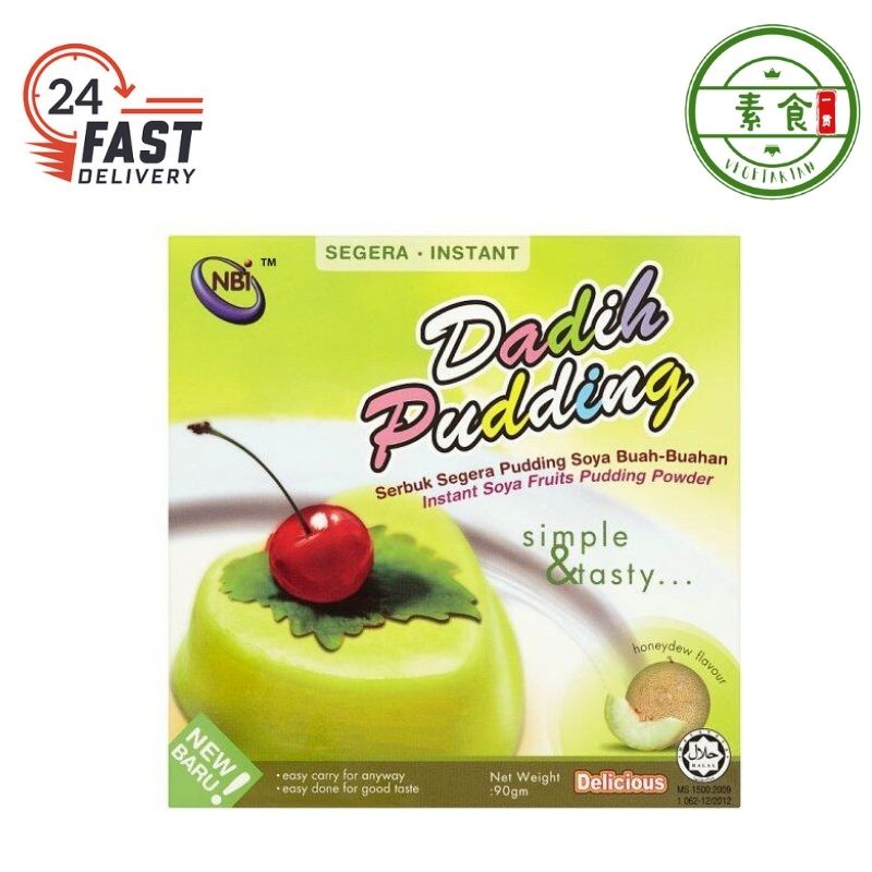 NBI Dadih Honeydew Flavour Instant Soya Fruits Pudding Powder 90g ...
