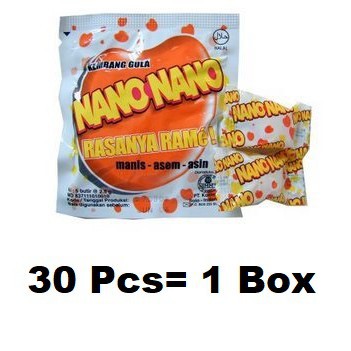 30 Packs Nano Nano Sweets Candy HALAL (LOCAL READY STOCKS) | Shopee ...