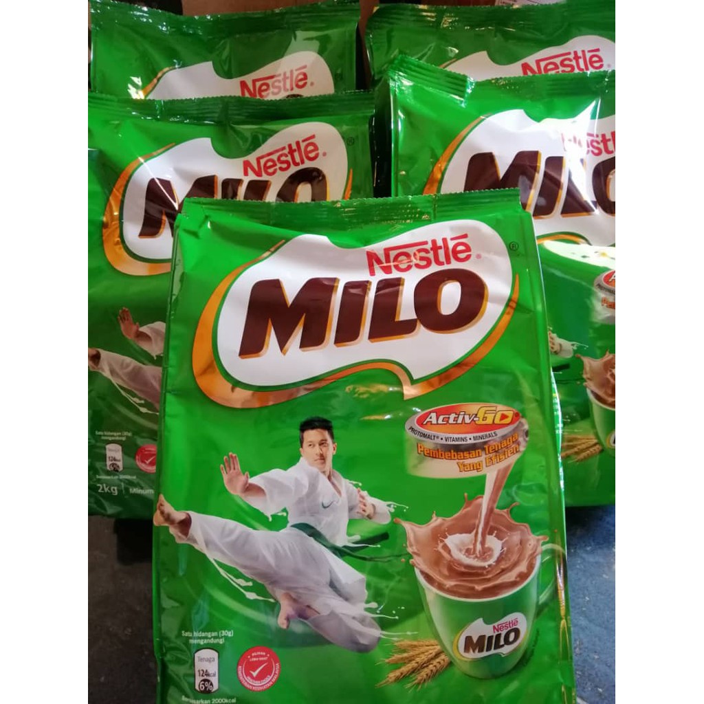 Nestle MILO Activ-Go Chocolate Malt Powder (1kg & 2kg) | Shopee Malaysia