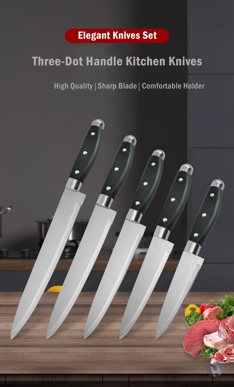 RIMEI Kitchen Knife Stainless Steel 5 / 6 / 8 Inch Cooking Knives With ...