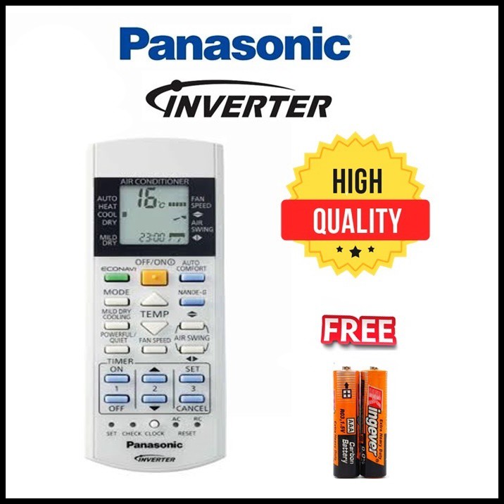 🏠Panasonic Inverter Air Conditional Remote Control🏠 | Shopee Malaysia