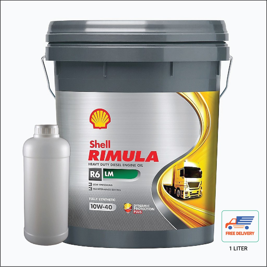 Shell Rimula R6 LM CK-4 Fully Synthetic [1L] | Shopee Malaysia