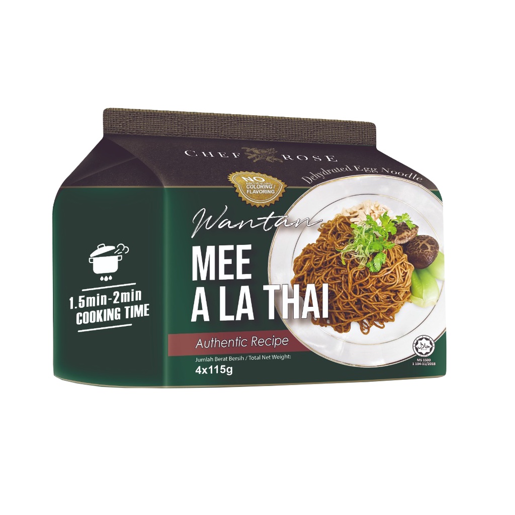 Chef Rose Wantan Mee Ala Thai (Halal) | Shopee Malaysia