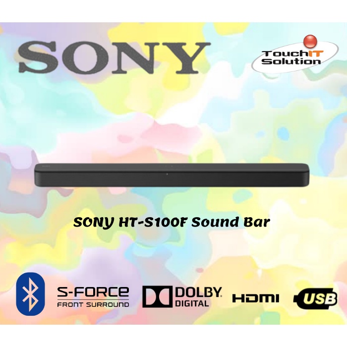 Sony HT-S100F 2.0 Soundbar with Bluetooth & S-Force Front Surround ...