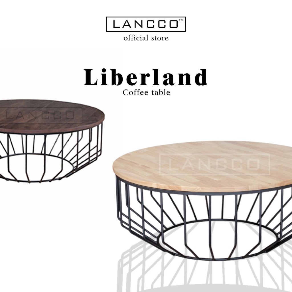 LANCCO Liberland Round Coffee Table | Shopee Malaysia