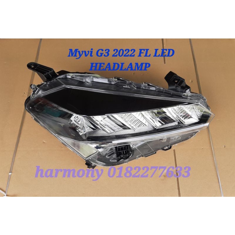 Original Perodua Myvi G3 2022 Facelift H/AV Spec Headlamp Assy. Part ...