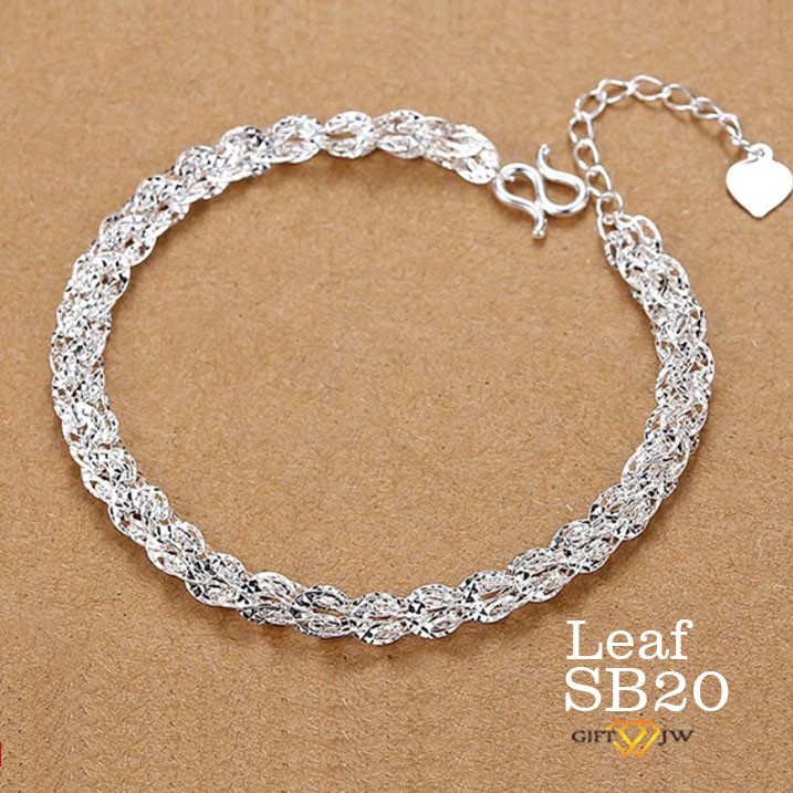 [FREE SHIPPING]- SB19 Gelang Tangan Silver Korea/S925 Rantai Tangan ...