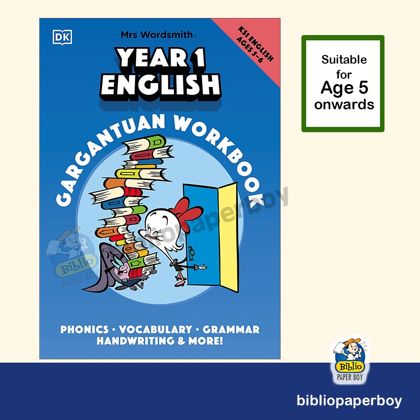 Mrs Wordsmith Year 1 English Gargantuan Workbook Ages 5-6 (Key Stage 1 ...
