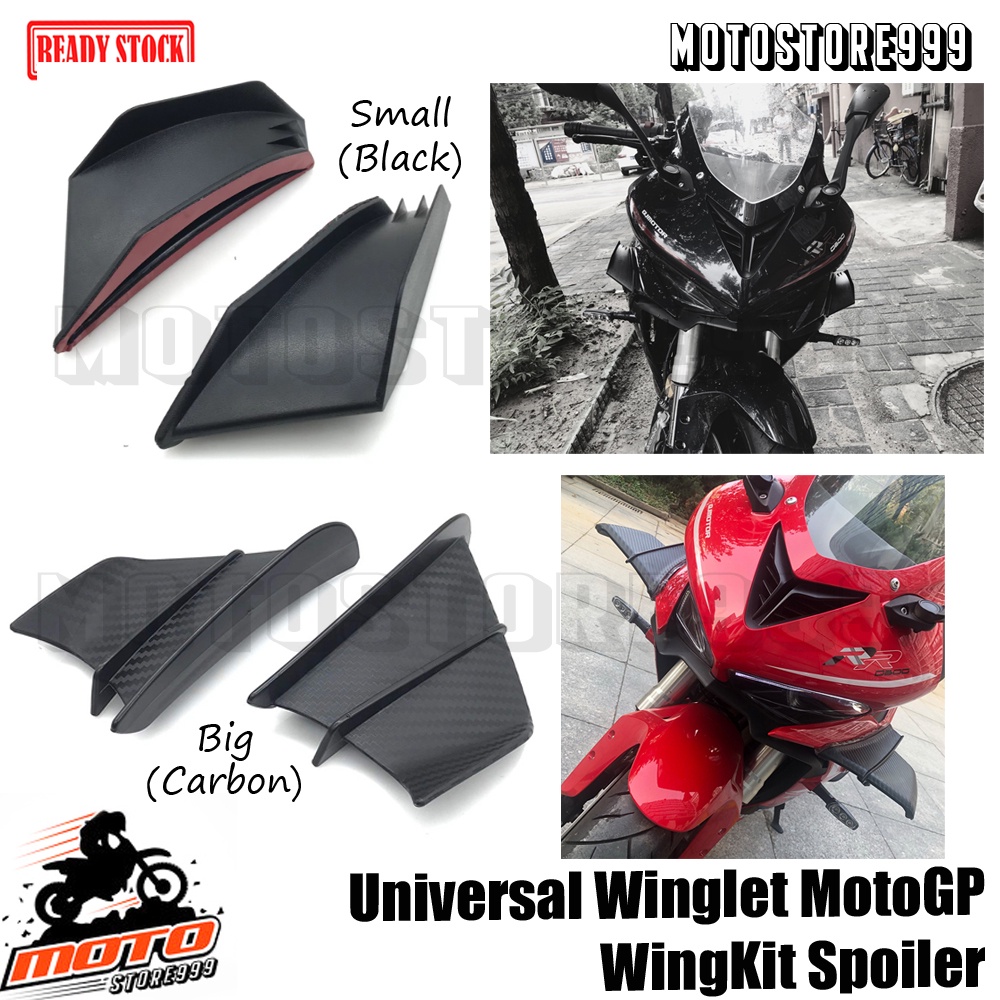 Universal Winglet MotoGP WingKit Spoiler READY STOCK | Shopee Malaysia