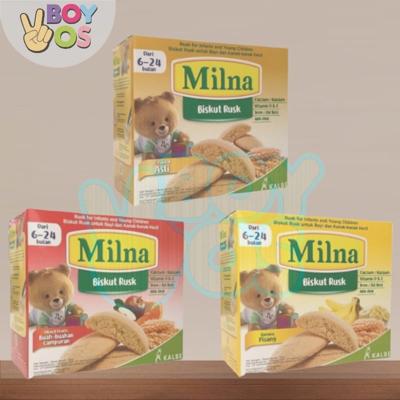 Milna Baby Biscuit Assorted Variance (130g) | Shopee Malaysia