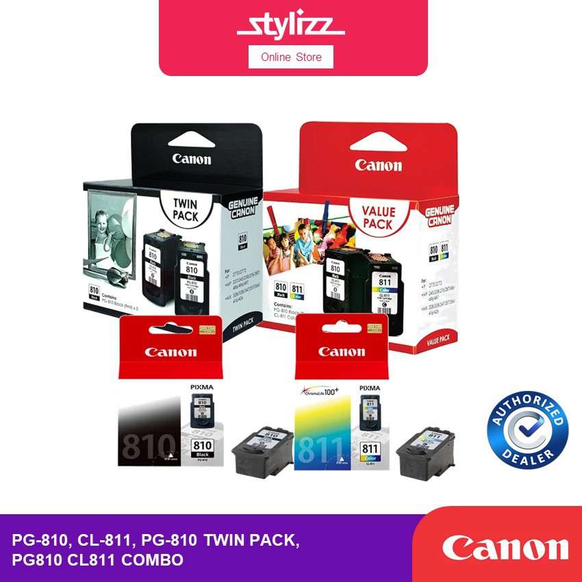 Canon P Single Combo Twin Pack Ink Cartridges - For Printer IP2770 ...