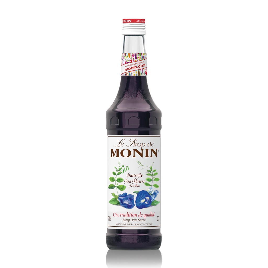 MONIN Premium Syrup Butterfly Pea Flower (700ml) | Shopee Malaysia