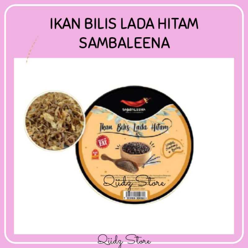 IKAN BILIS LADA HITAM SAMBALEENA | SNEK PANTANG SAMBALEENA | SERUNDING ...