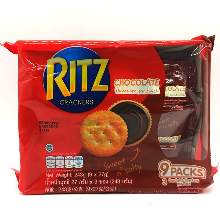RITZ Chocolate Sandwich 243g | Shopee Malaysia