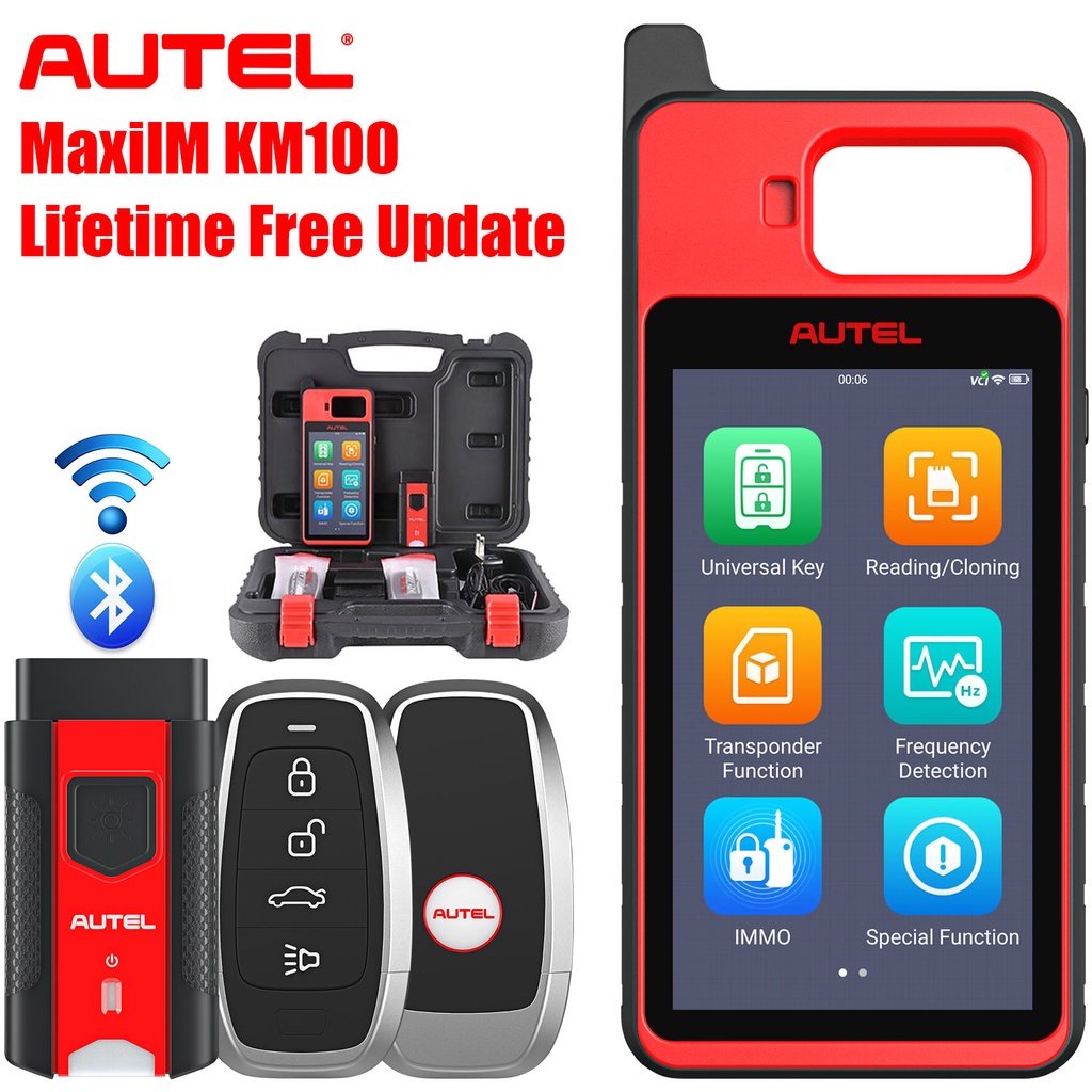 Autel MaxiIM KM100 Key Fob Programmer Immobilizer Tool Key Creation ...