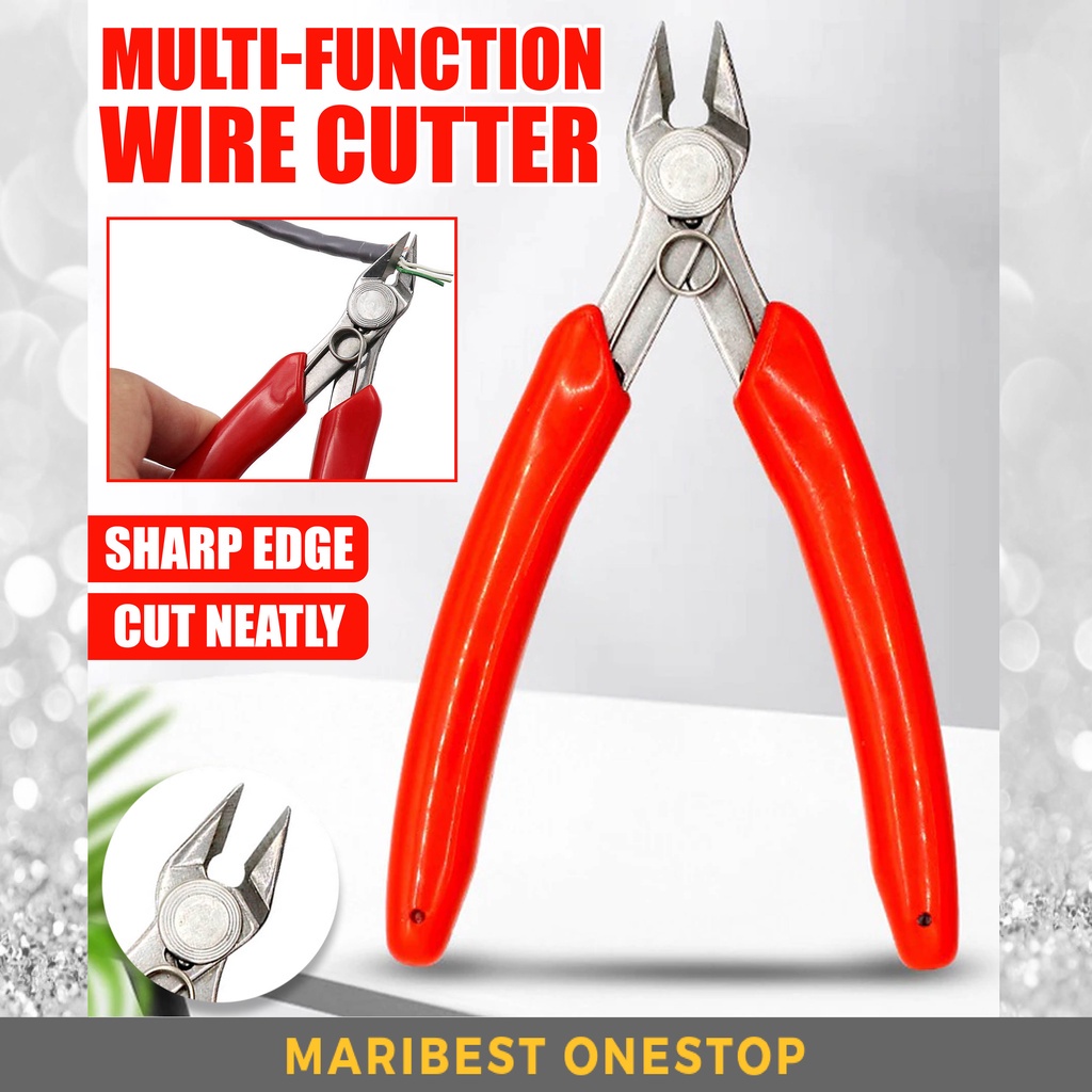 KM-037 5 INCH MULTI-FUNCTION MICRO WIRE FLUSH CUTTER STAINLESS STEEL ...