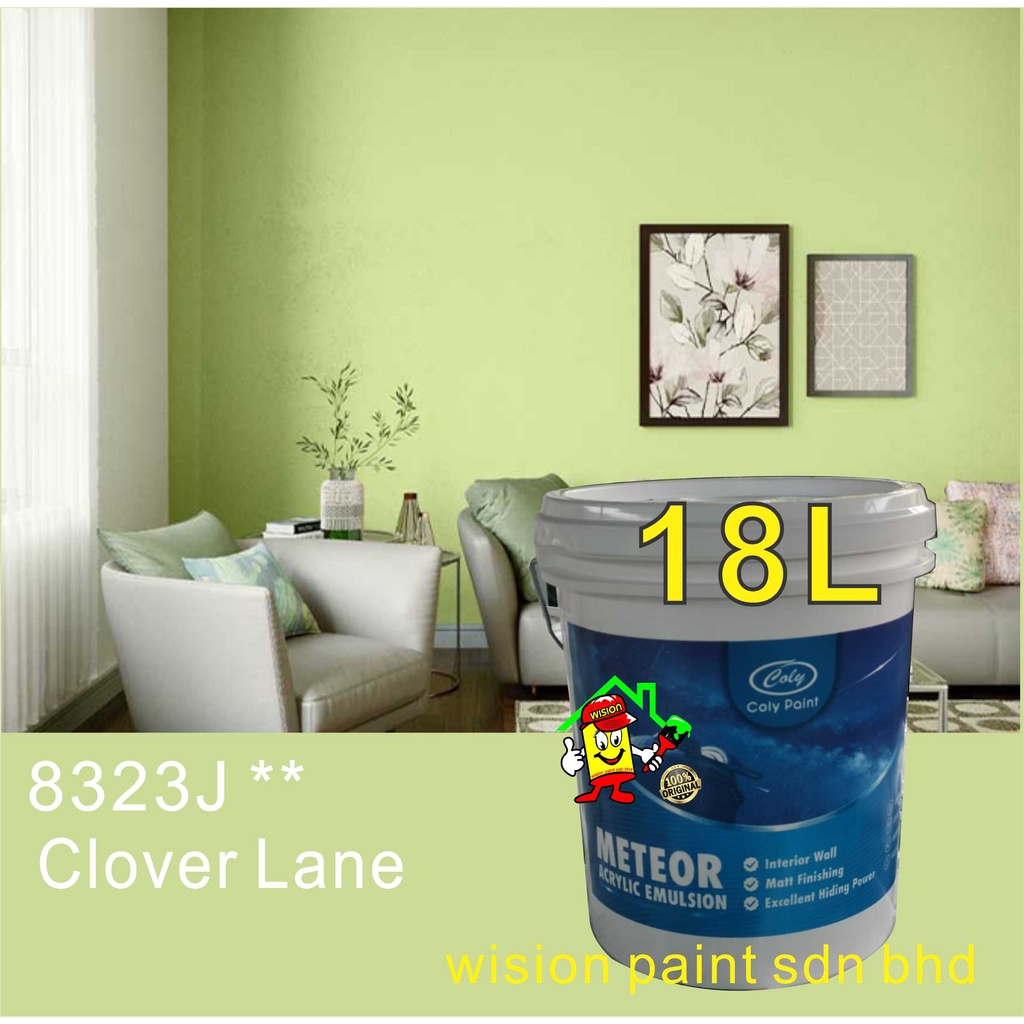 18 Litre ( Coly Paint Meteor Acrylic Emulsion ) Interior Paint ...