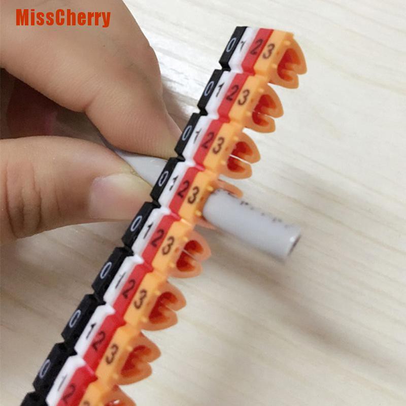 MissCherry 100Pcs/Lot Label Mark Rj45 Cat5/Cat6 Color Waterproof ...